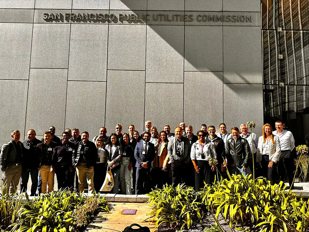 ABES realiza visitas técnicas à SFPUC e EBMUD no 1º dia da Missão de ...